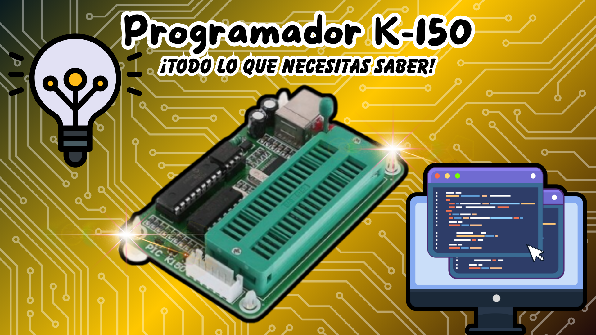 Programador K-150: Que es y como utilizarlo? 🤷 – Componentes ...